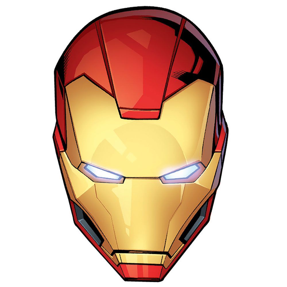 Cartoon Ironman Head