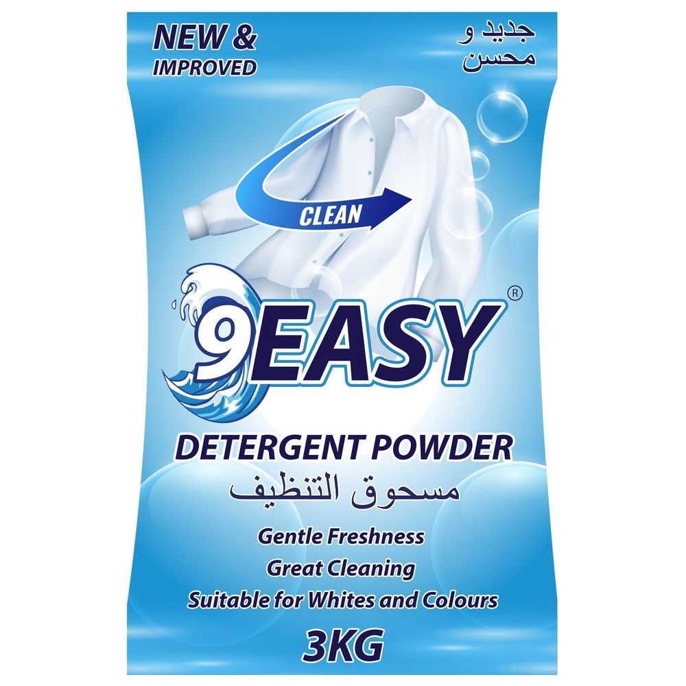 Buy 9EASY - Detergent Powder - 3KG in UAE | Mumzworld
