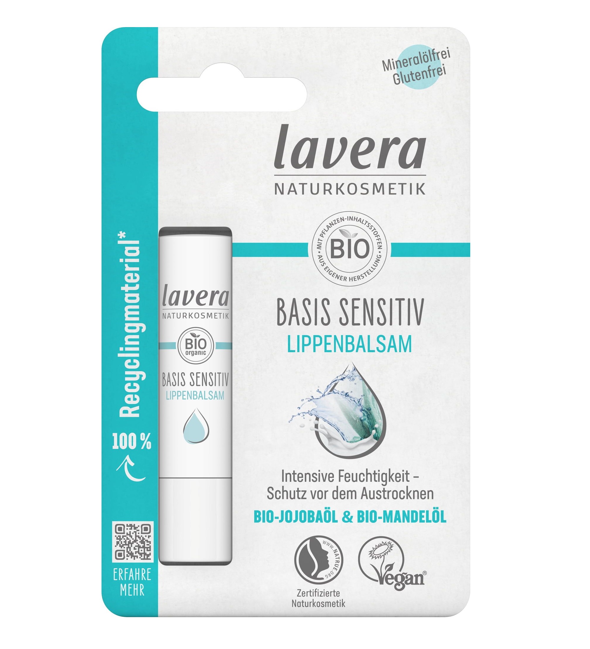 Buy Lavera Basis Sensitive Lip Balm 4.5g in UAE | Mumzworld