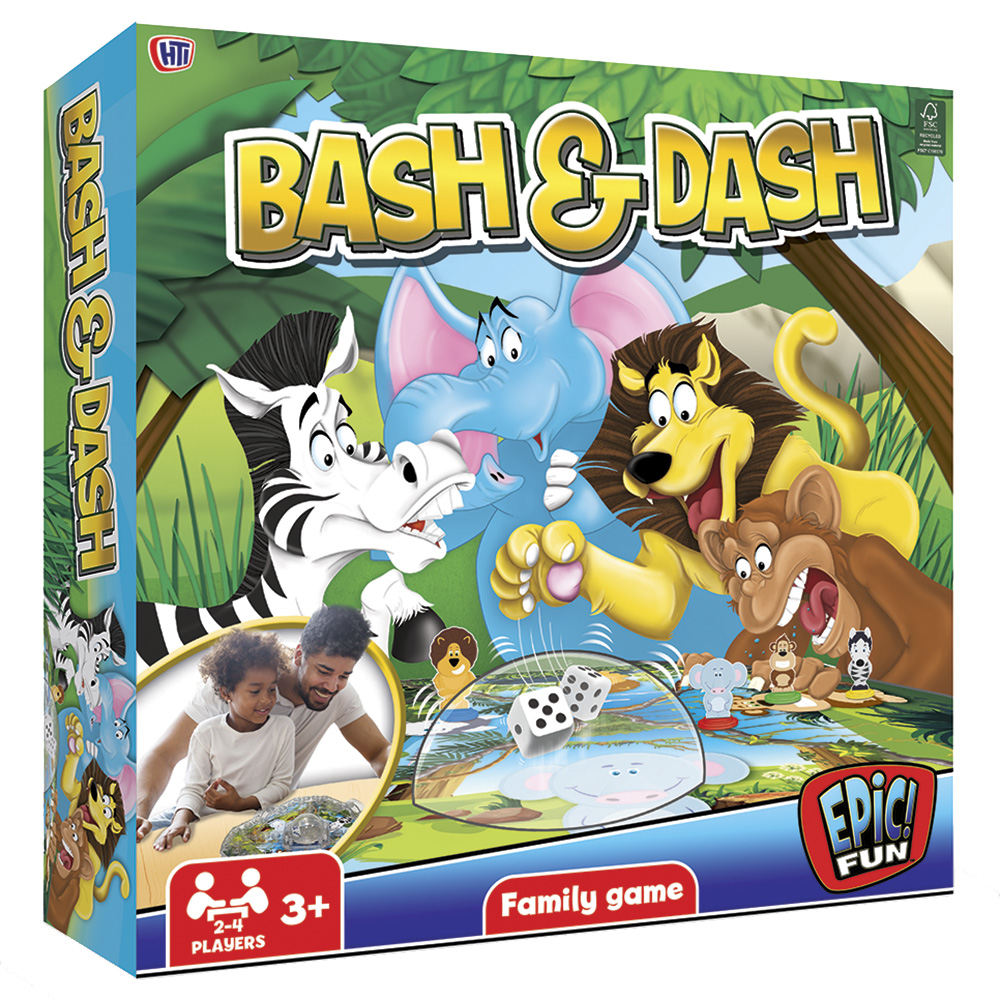 Buy Epic Fun - Bash & Dash Board Game Online | Mumzworld