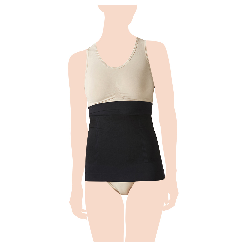 Buy Mums & Bumps - Postpartum Shaping Abdominal Binder - Black in Qatar ...