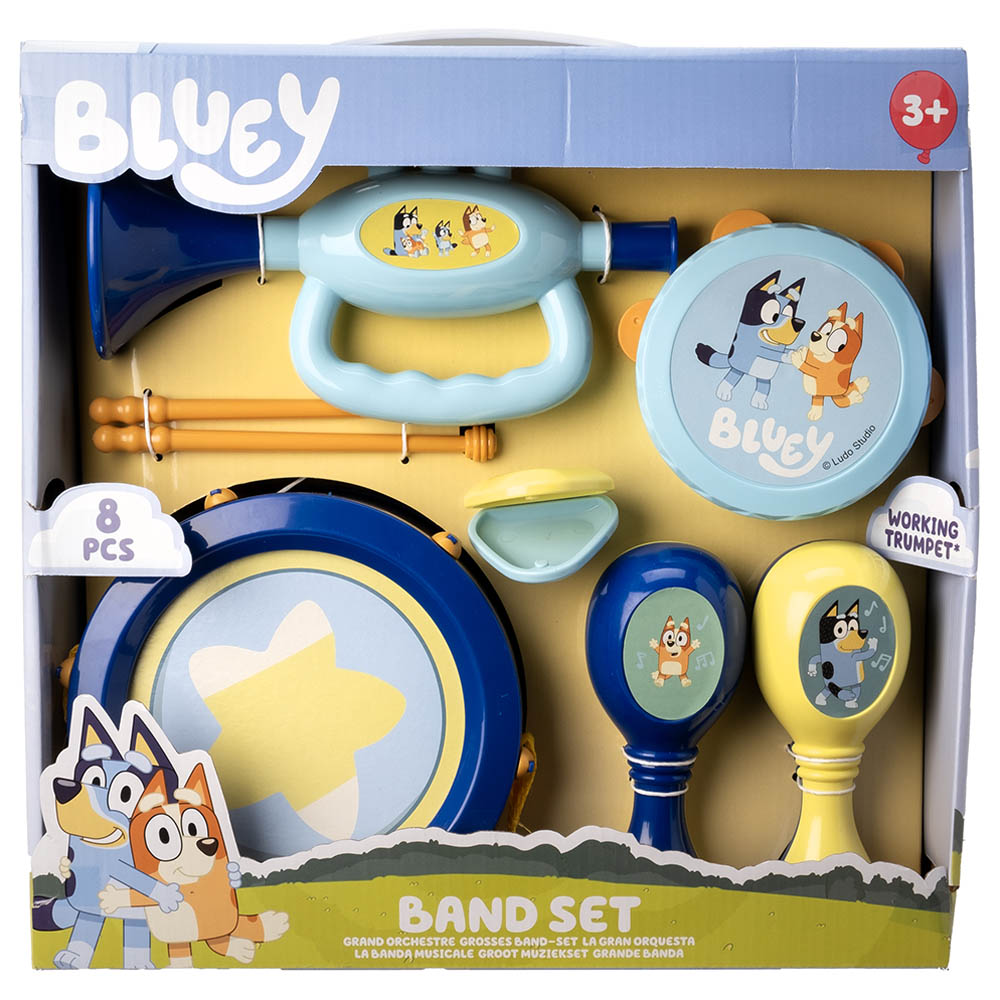 Buy Bluey - Band Set - 8pcs in UAE | Mumzworld