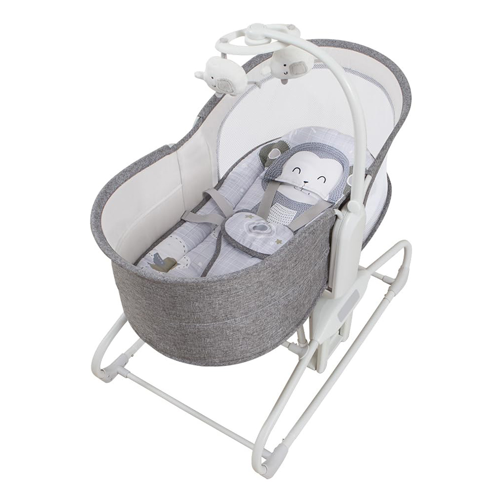 Buy Mastela - 4-In-1 Deluxe Multi-Functional Bassinet - Dark Grey in ...