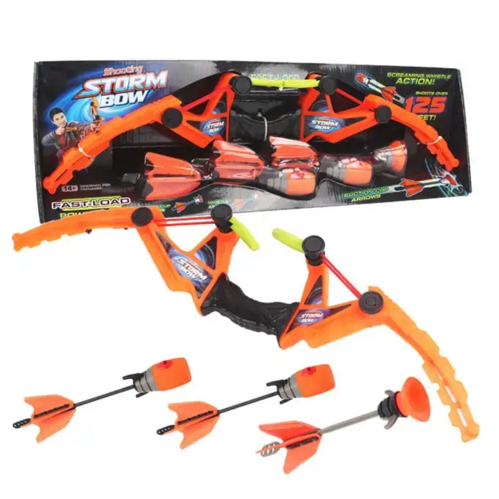 Buy Stem - Storm Bow With 3 Whistle Foam Arrows - Color May Vary in UAE ...