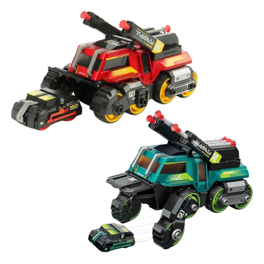 Buy Stem - 3-In-1 1/24 Diecast Ejection Chariot With Gun - Color May ...