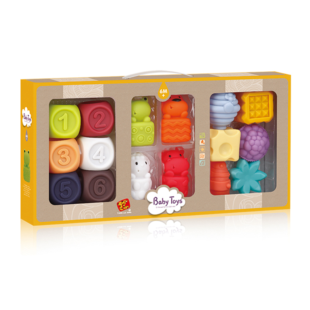 Buy Stem - Baby Developmental Toys Set - 16 Pcs in UAE | Mumzworld