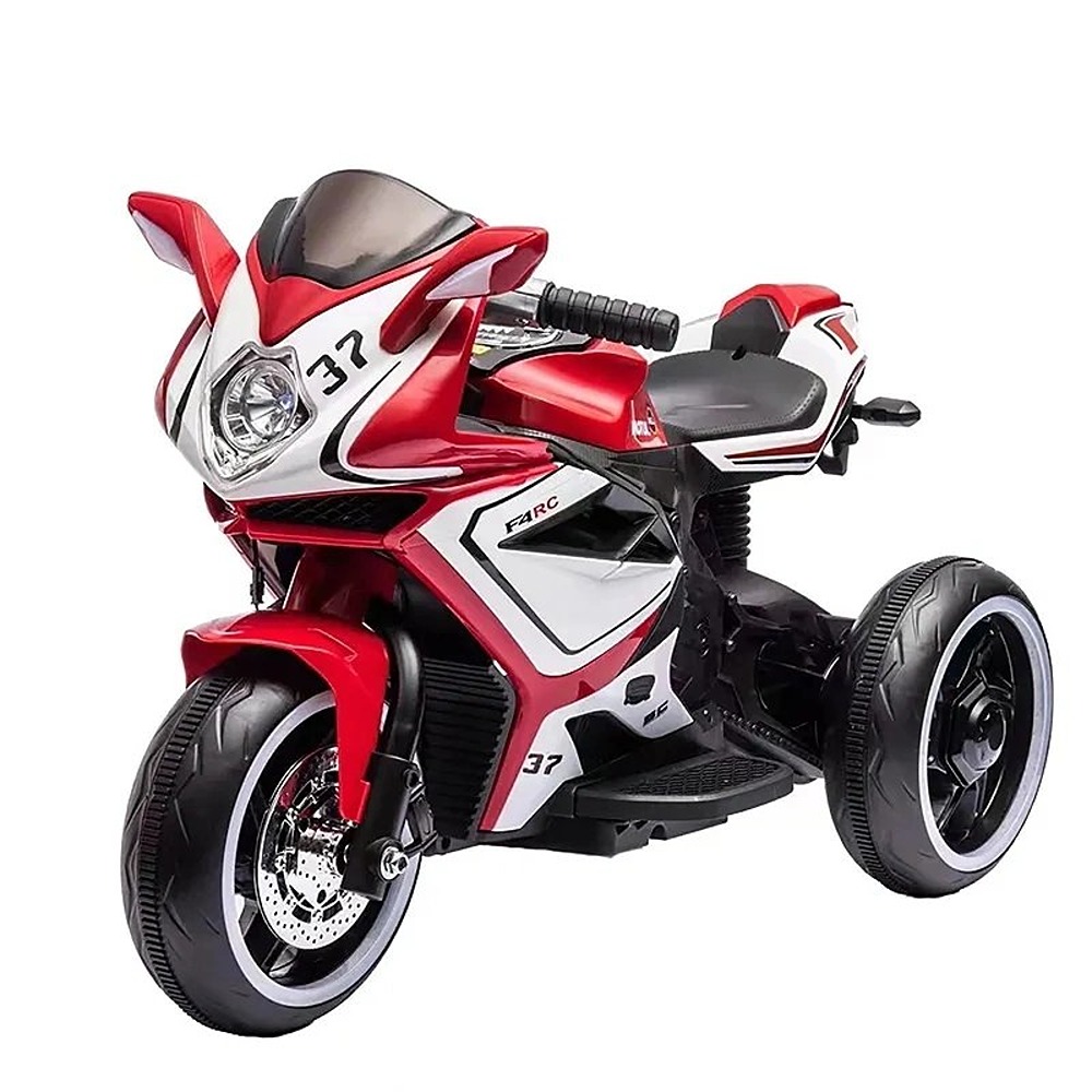 Buy Factual Toys - 3 Wheel Kids Electric Motorcycle With Light 6V - Red ...