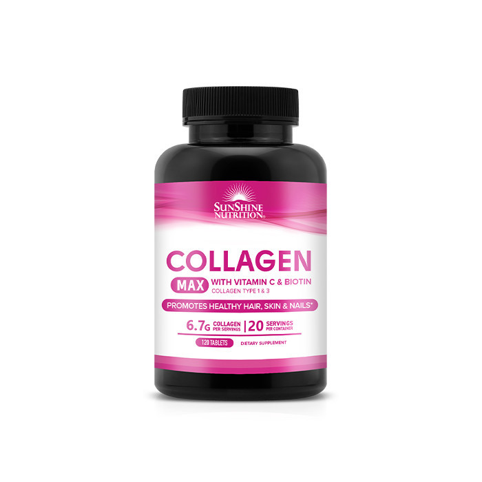 Buy Sunshine Nutrition - Collagen Max With Vitamin C And Biotin ...
