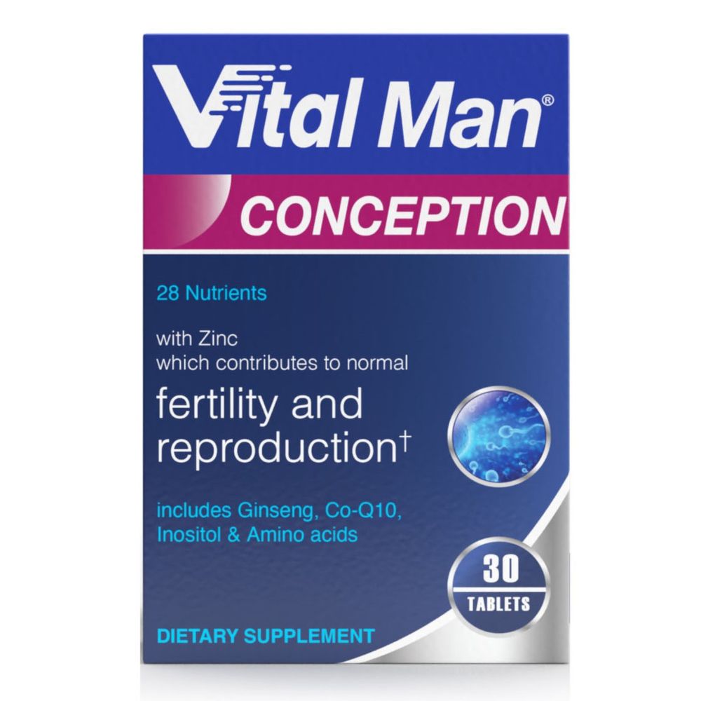 Buy Vital Healthcare - Vital Man Conception Dietary Supplement Tablets ...