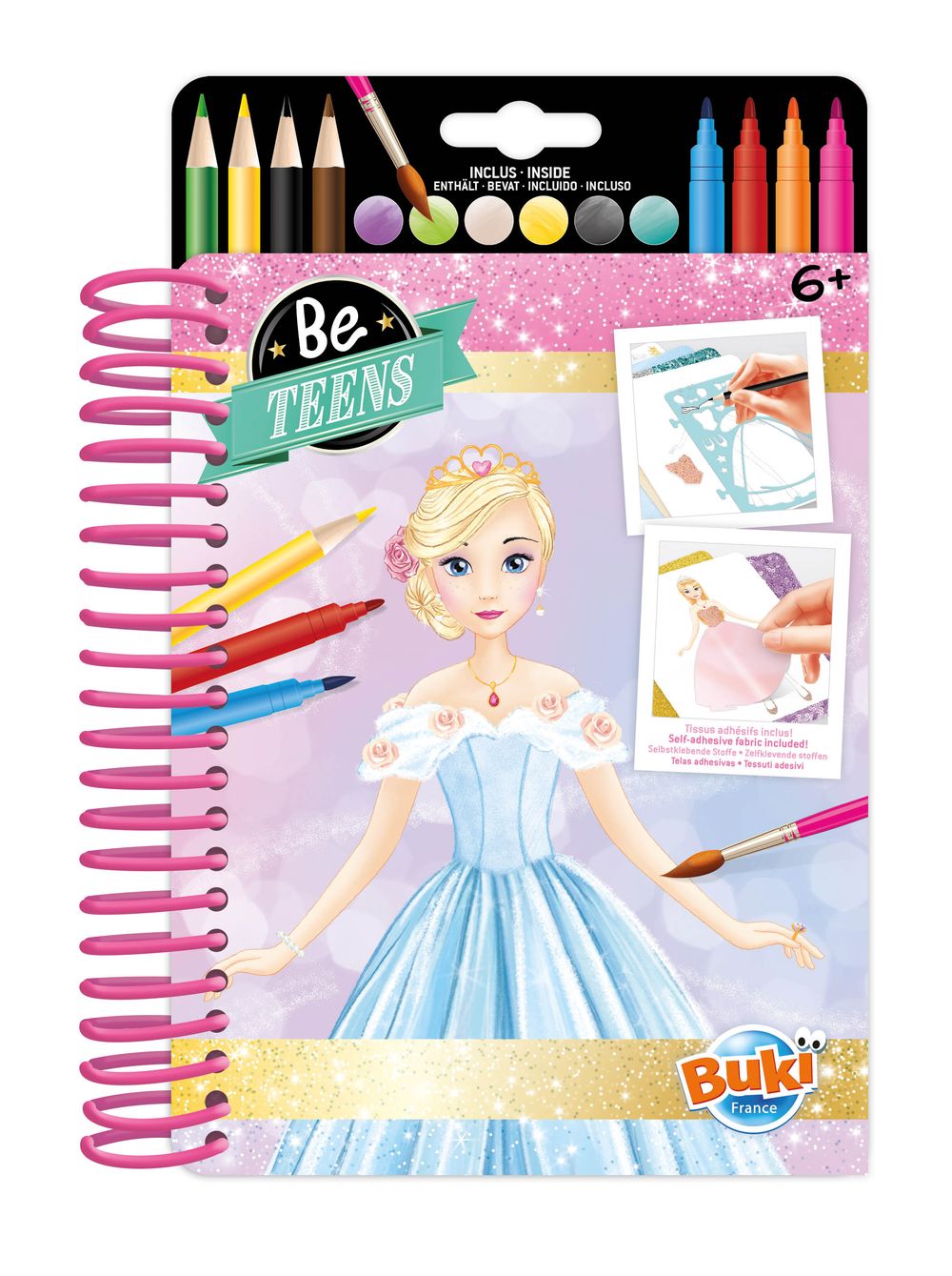 Buy Buki France - Sketchbook - Princess Dresses in UAE | Mumzworld