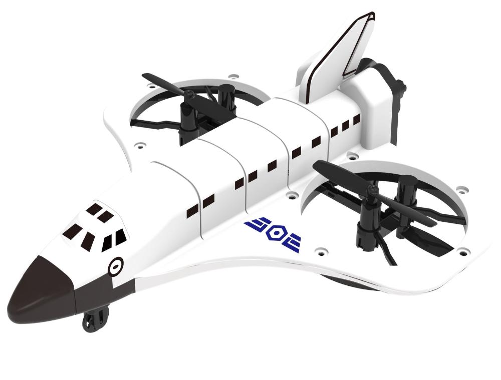 Buy Sam Toys - Space Shuttle 2.4ghz Drone Remote Control Quadcopter ...