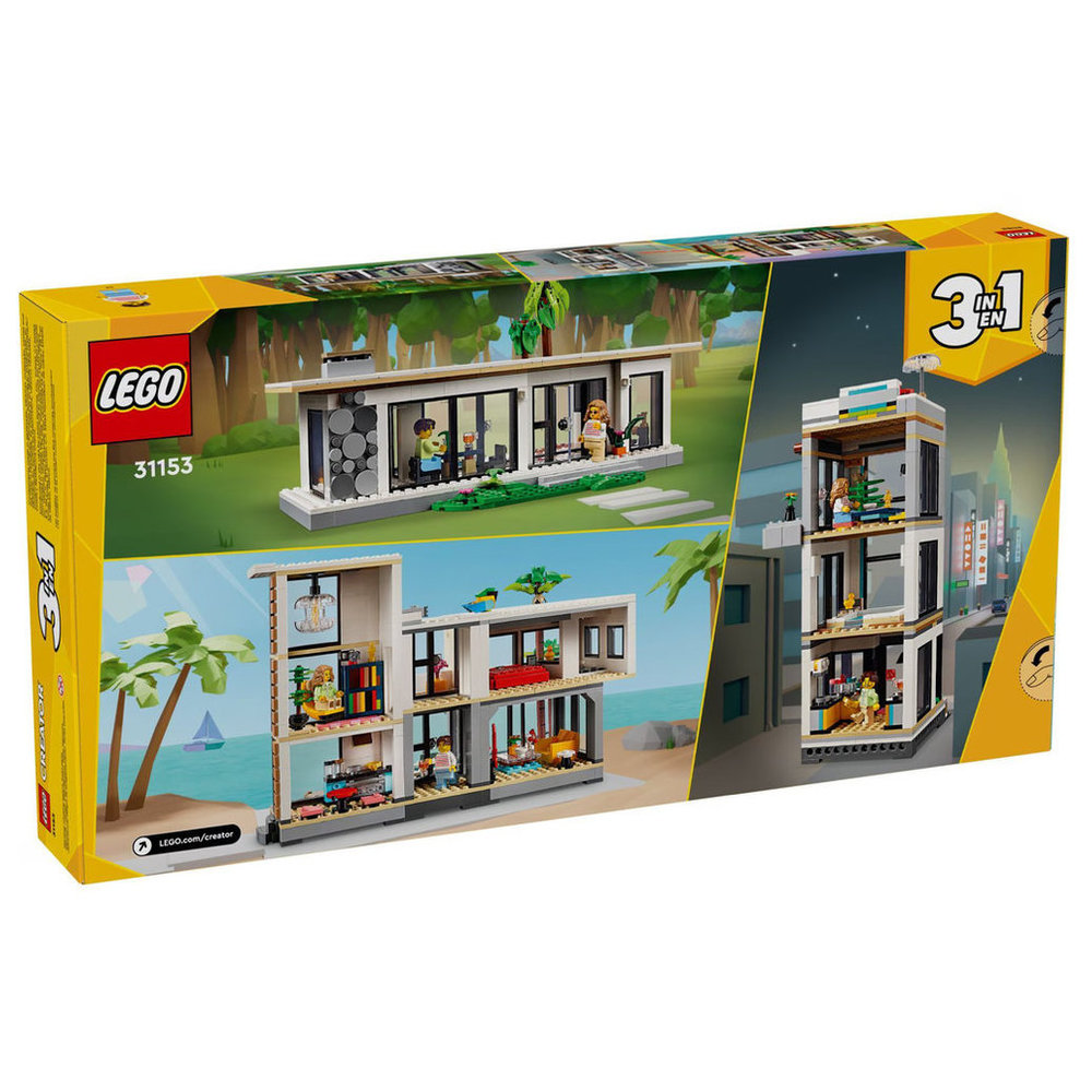 Buy LEGO Creator 3-in-1 - Modern House Building Set - 939 Pcs in UAE ...