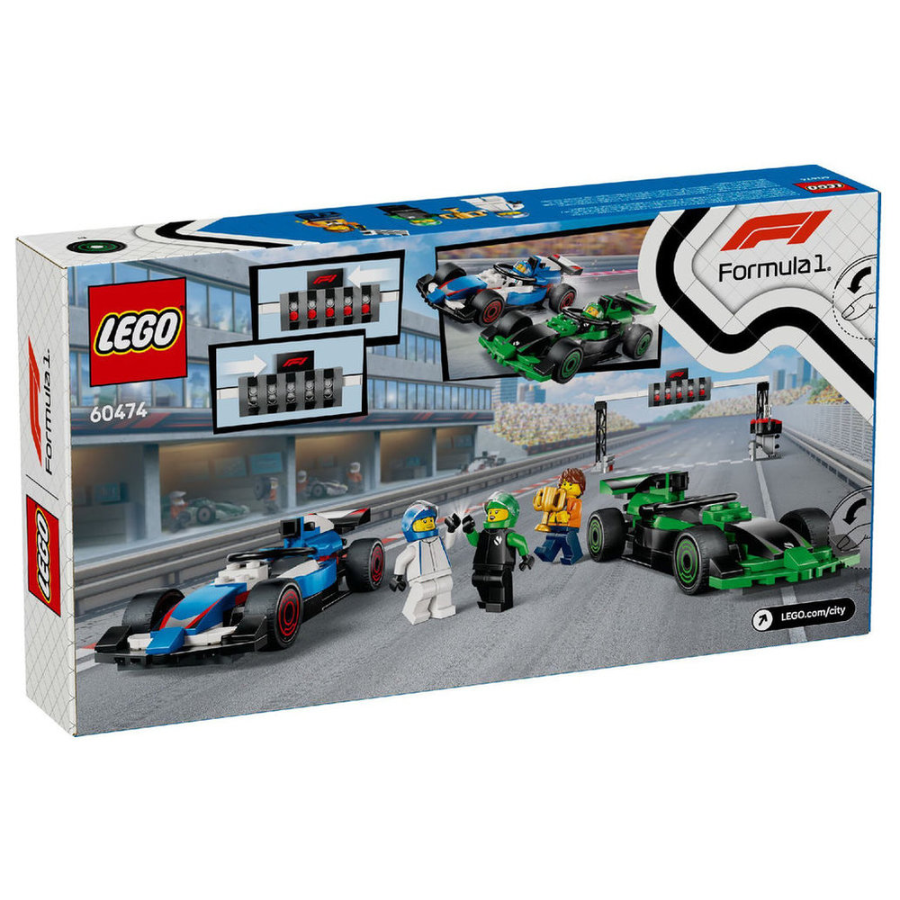 Buy Lego F1 Grid With VCARB & Sauber Race Cars Building Set - 313 Pcs ...