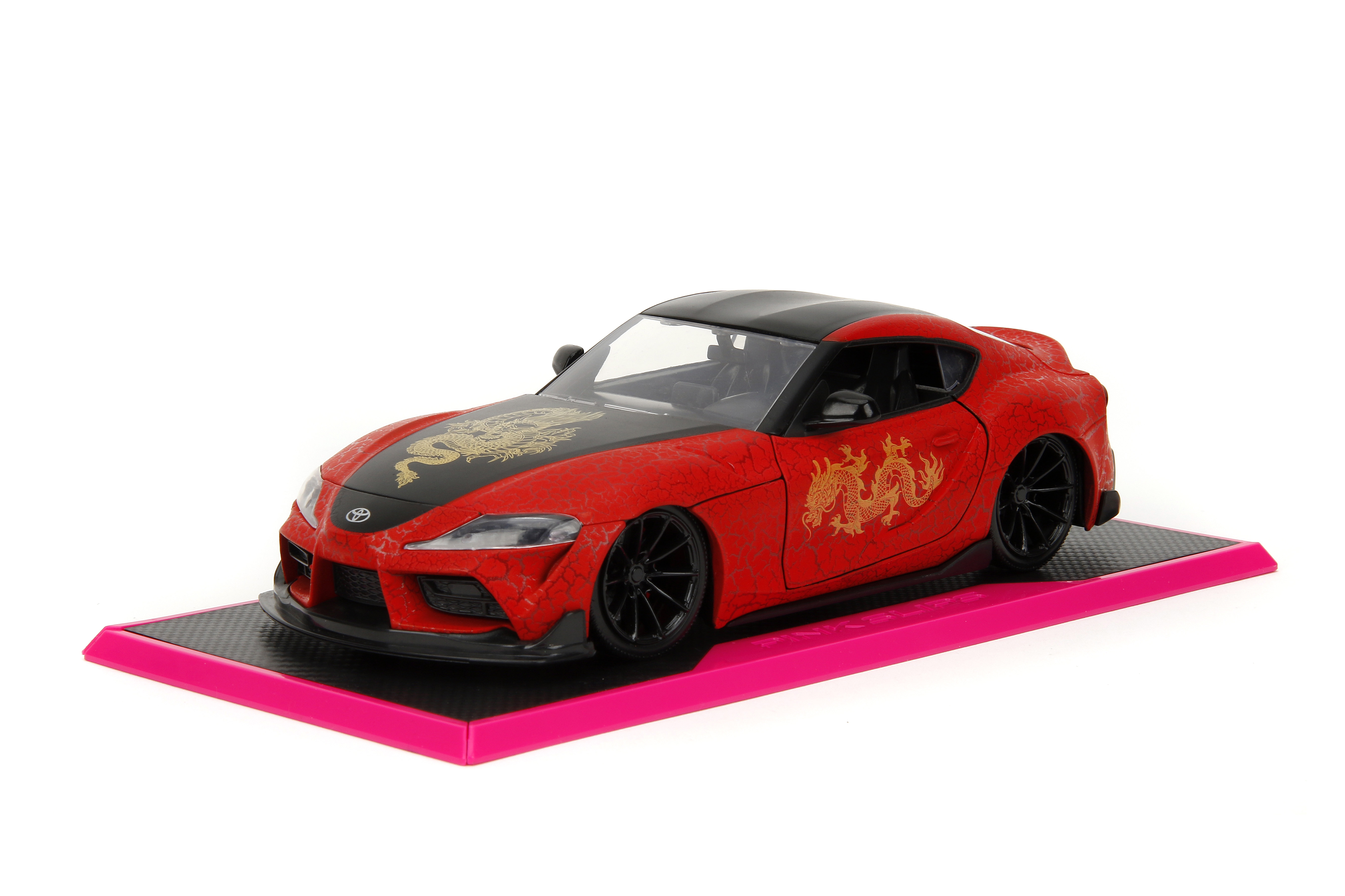 Buy Jada - 1/24 Pink Slips 2020 Toyota Supra Die-Cast Car With Base ...