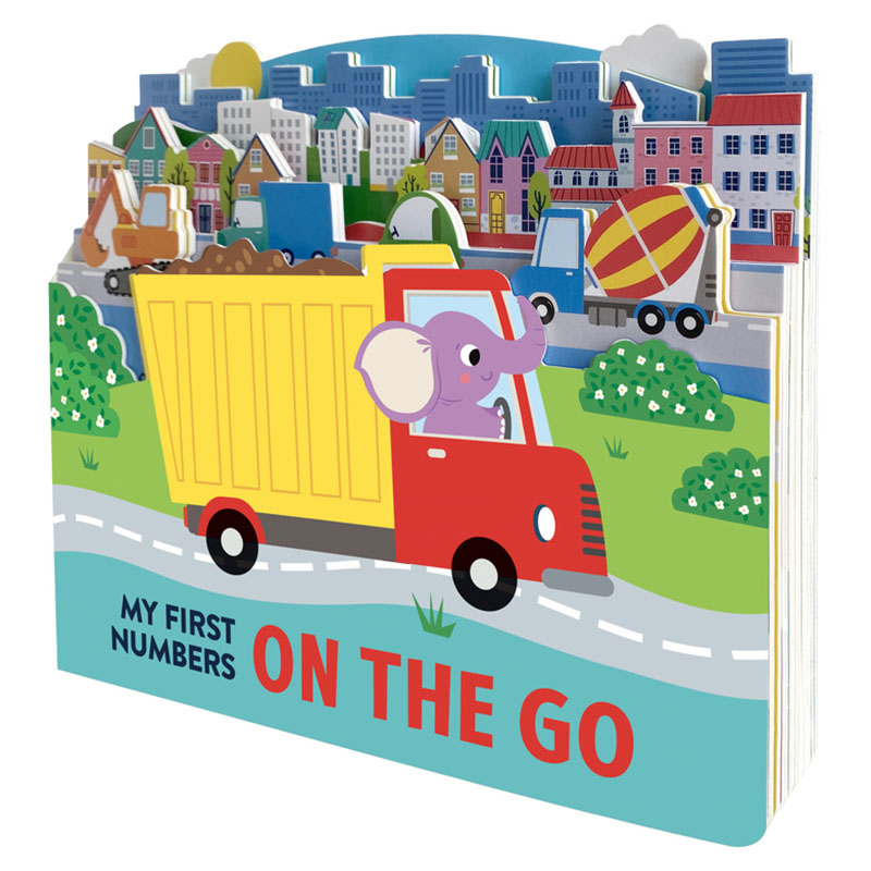 Buy My First Numbers On The Go Chunky Scenes Board Book in UAE | Mumzworld