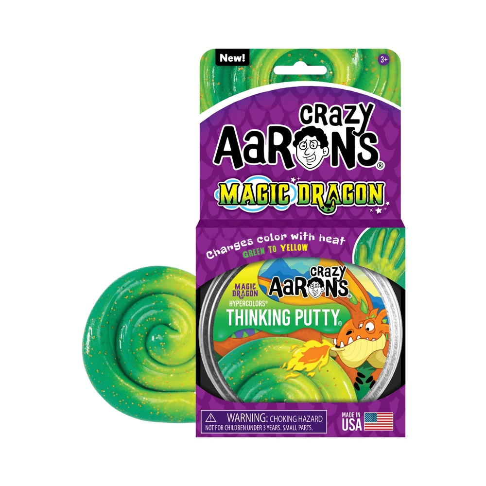 Buy Crazy Aaron's - Hypercolours Magic Dragon Thinking Putty - Green ...