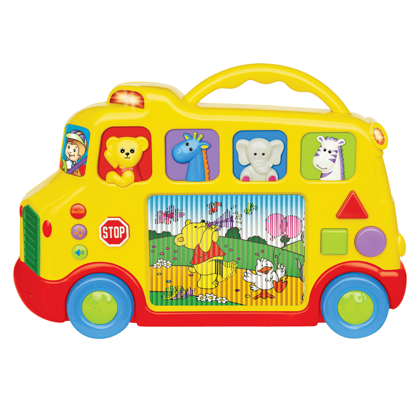 Buy Kiddieland Activity Bus Tv Station in UAE | Mumzworld