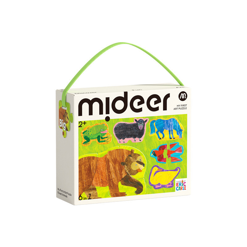 Buy Mideer - My First Artist Puzzle - Forest Animals - 22pcs in UAE ...