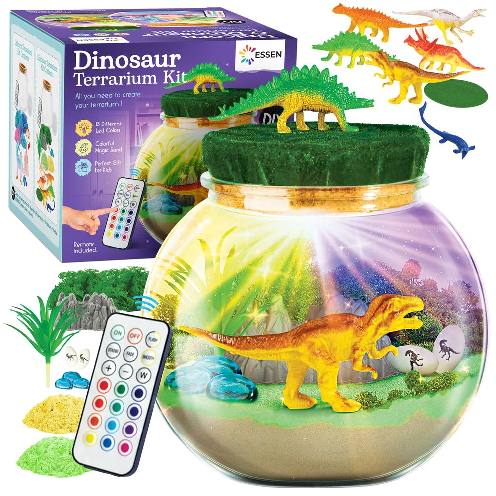 Buy Essen - DIY Terrarium Craft Kit With Light - Dinosaur in Qatar ...