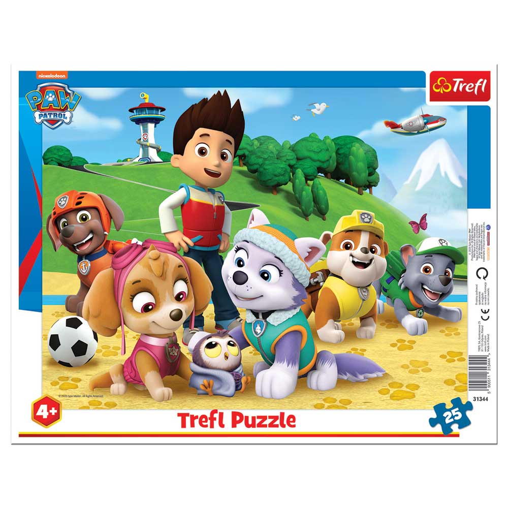 Buy Paw Patrol - Paw Patrol On The Trail Frame Puzzle - 25pcs in Oman ...