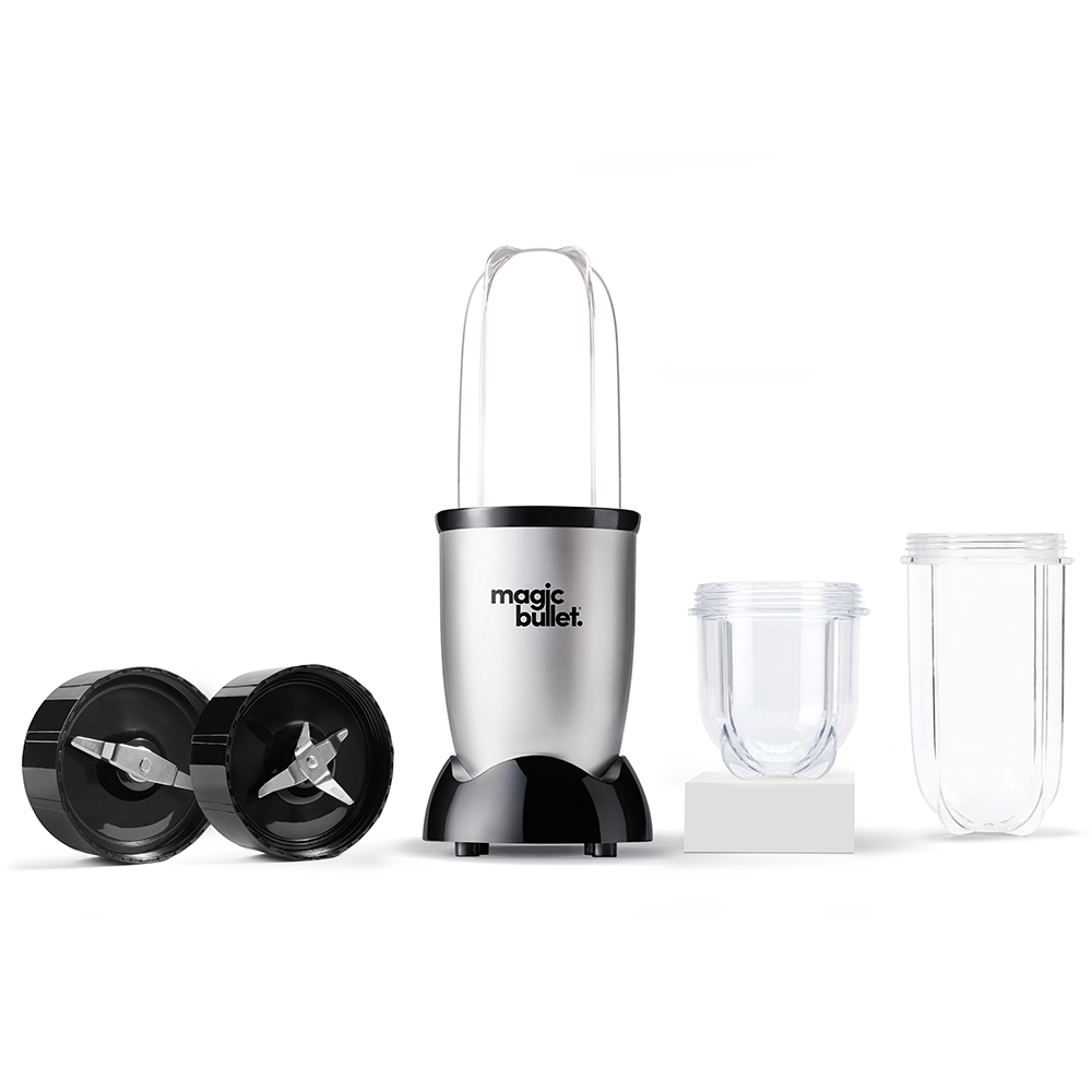 Buy NutriBullet 400 Watts Magic Bullet Blender - Silver - 5 Pcs in KSA ...