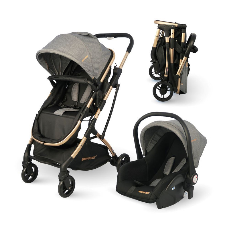 Buy Babydoes - Pronto Rts Reversible Travel System - Mid Grey in UAE ...