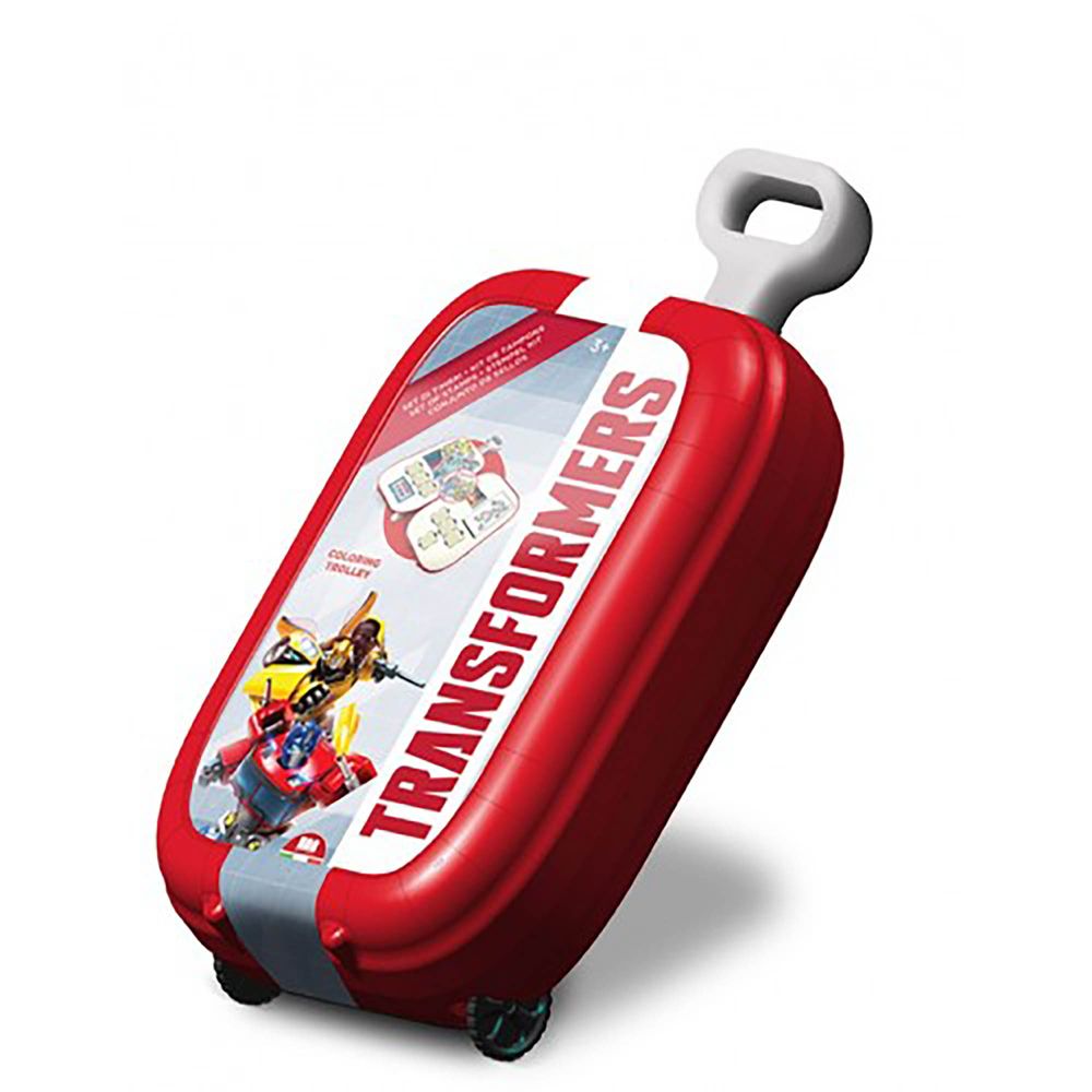 Buy Multiprint - Transformers Activity Trolley - 63 Pcs in UAE | Mumzworld
