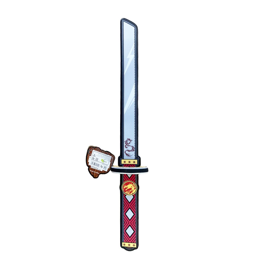 Galaxy Toys - Dragon Slayer Foam Sword - Red/Black - Buy at Best Price ...