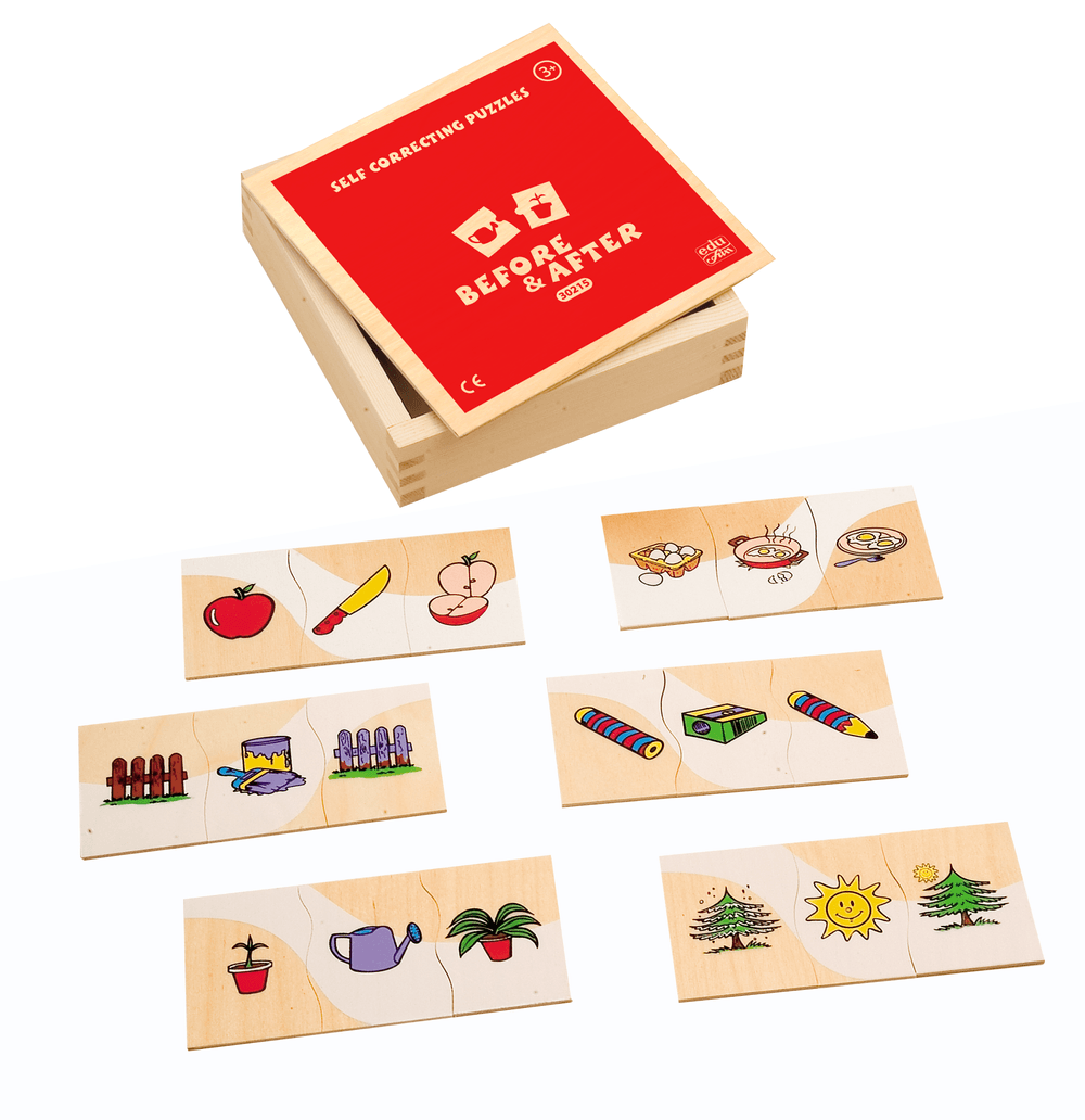 Buy Edu Fun - Self Correcting Puzzles - Before & After in UAE | Mumzworld