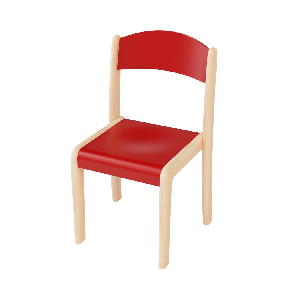 Buy Edu Fun - Deluxe Kids Chair - Red - 26 cm in UAE | Mumzworld