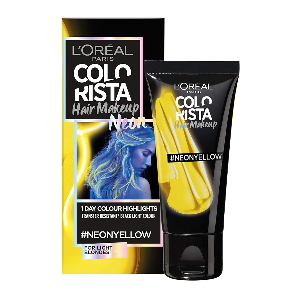 Buy L'Oreal - Colorista Hair Makeup - Neon Yellow - 30 ml in Saudi ...