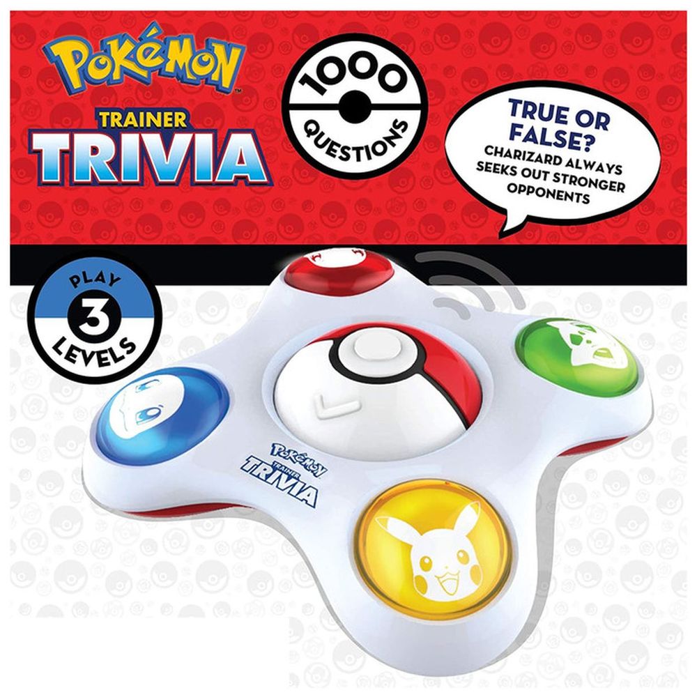 Buy Pokemon - Trainer Trivia Electronic Game in UAE | Mumzworld