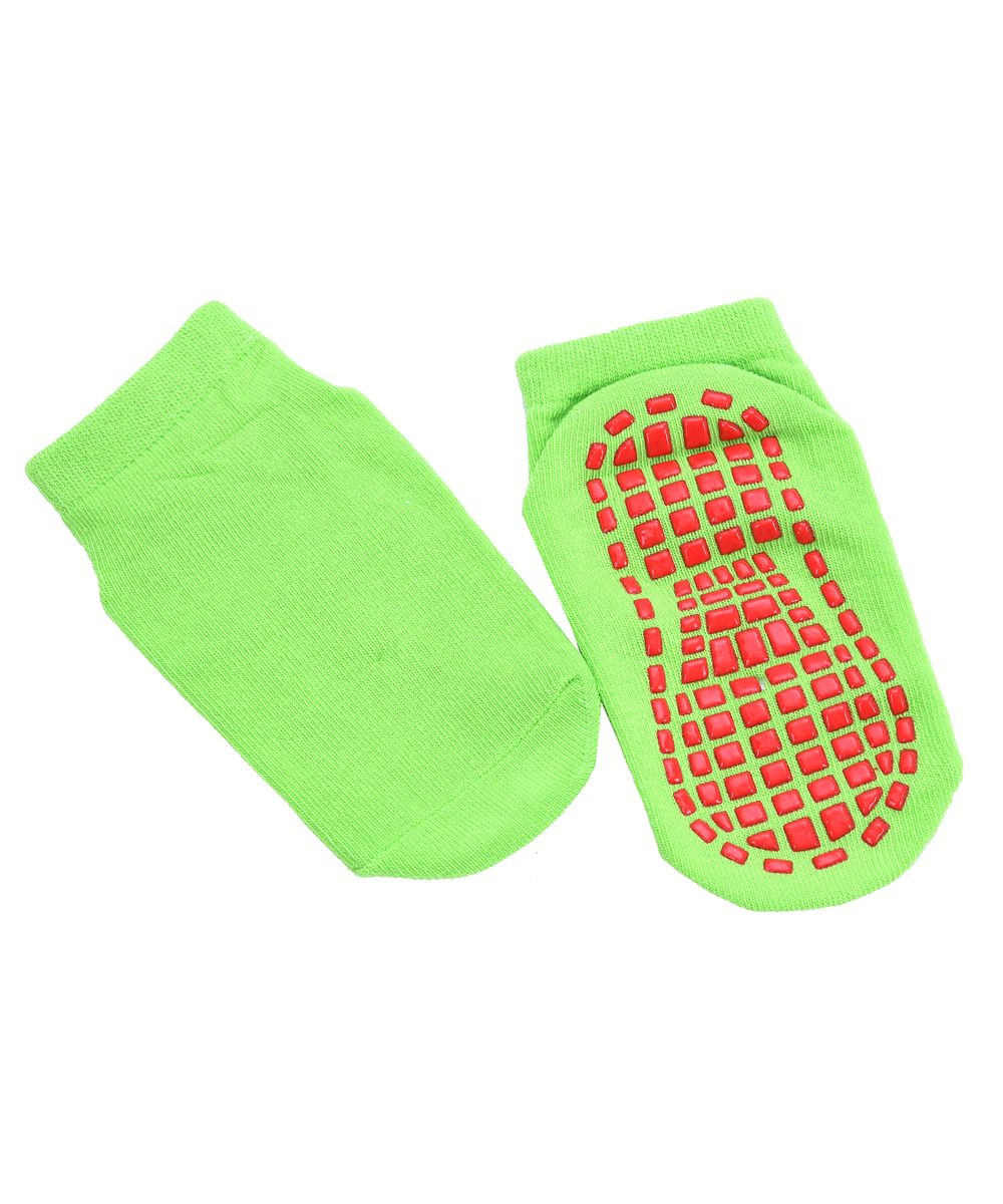 Buy Genius - Kids Anti Slippy Grip Socks - Mint Green in UAE | Mumzworld