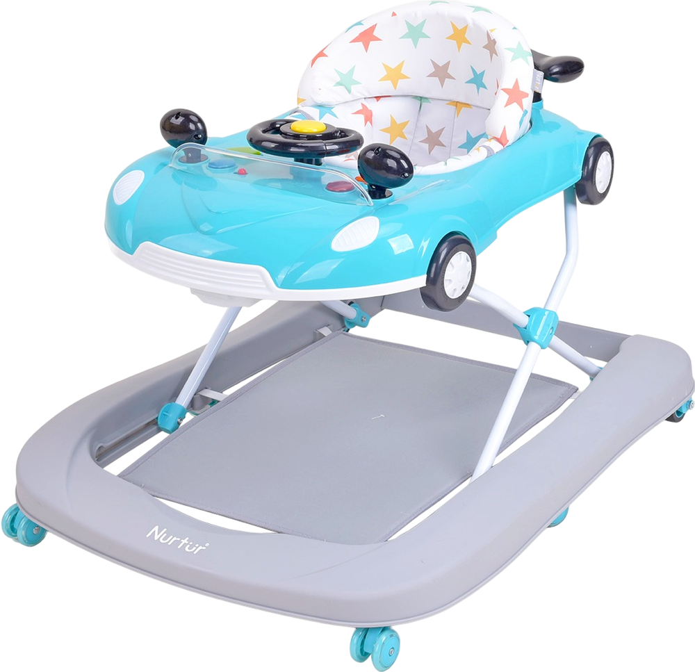 Buy Nurtur - 4-In-1 Baby Multi Walker With Music Function - Blue in UAE ...