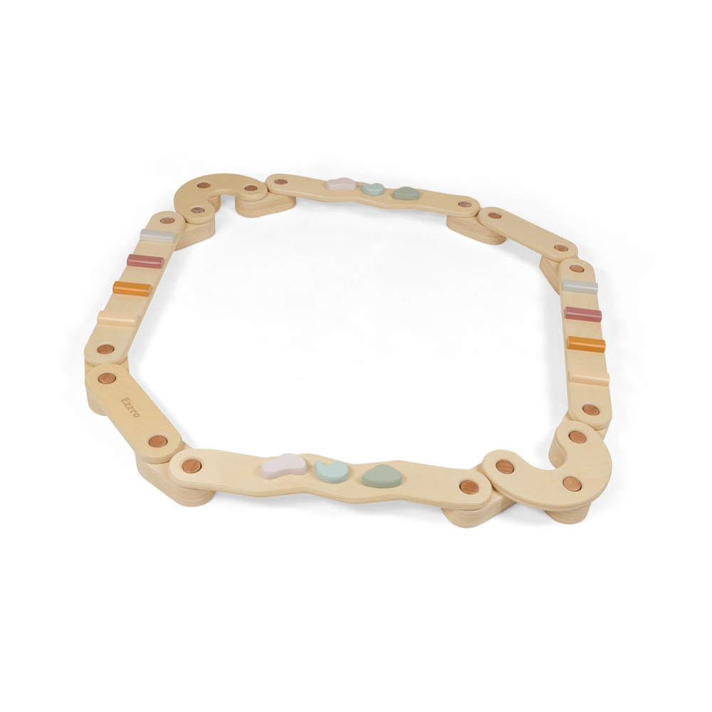 Buy Ezzro - Pikler Collection Wooden Balance Beam in Oman | Mumzworld