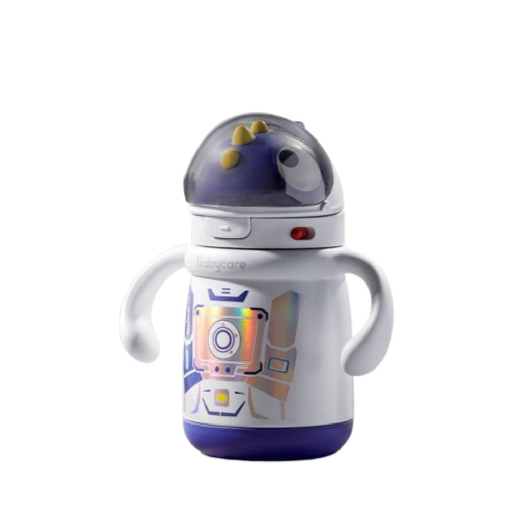 Buy Babycare - T-Rex Toby Vacuum Bottle - Khata White in UAE | Mumzworld