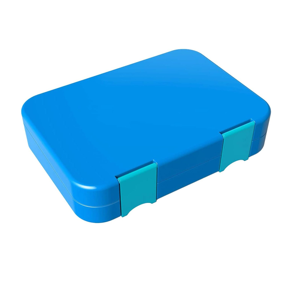 Buy Brain Giggles - Bento Lunch Box With 6 Compartments - Blue in UAE ...