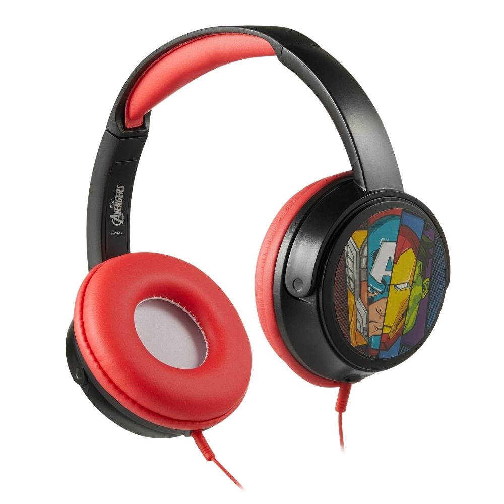 Buy Volkano - Marvel Avengers Padded Aux Headphone With Stickers in UAE ...