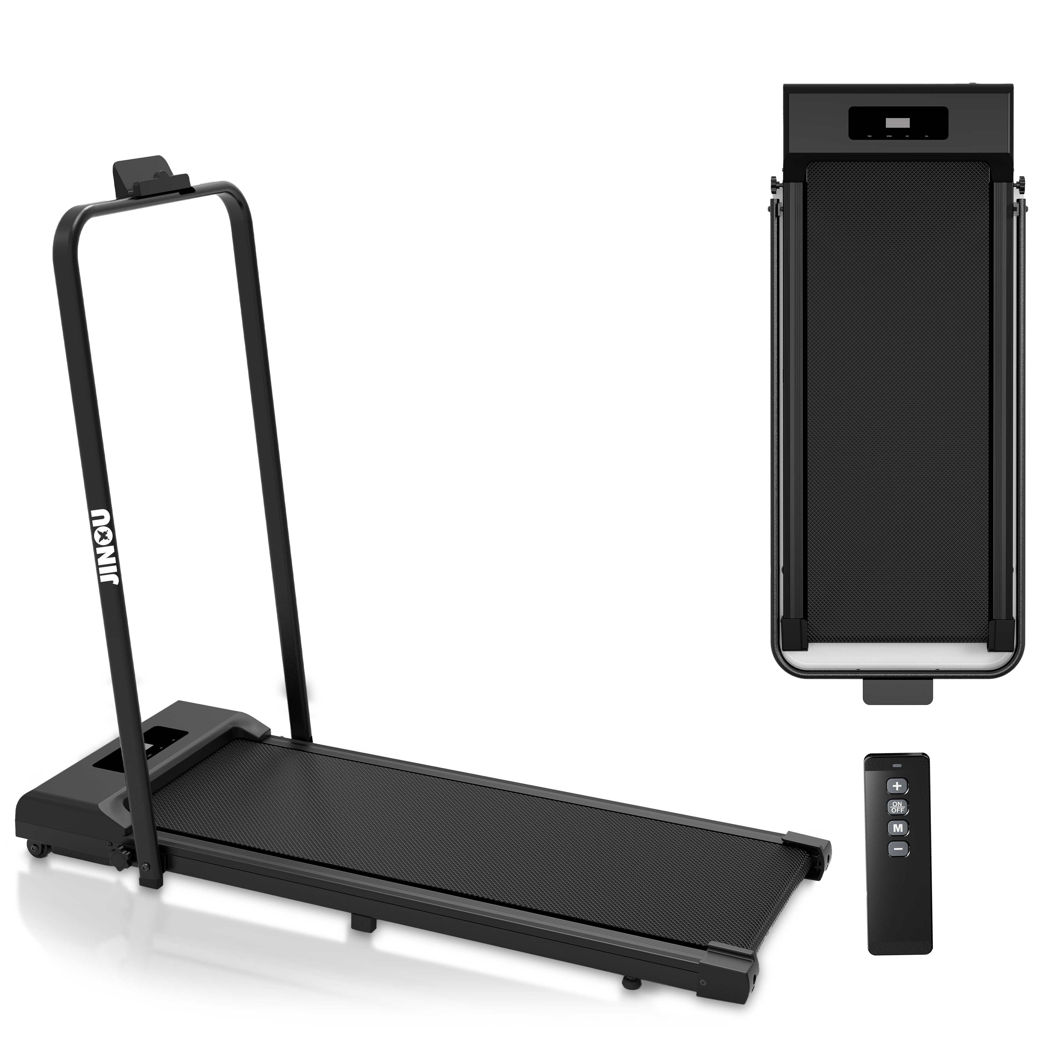 Buy JINOU - Walking Pad Treadmill With Foldable Handle - Black in ...