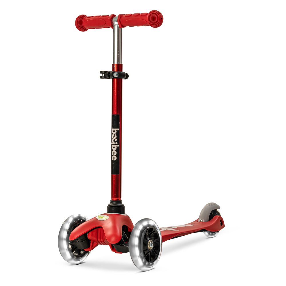 Buy Baybee - Mini Zapper Kids Scooter - Red in UAE | Mumzworld