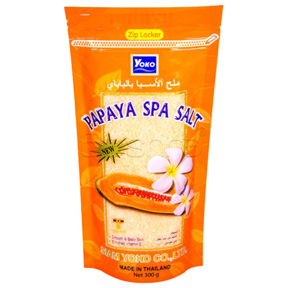 Buy Yoko - Papaya Spa Salt - 300 gm in KSA | Mumzworld