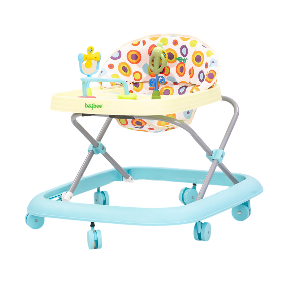 Buy Baybee - Elzo Baby Walker With Adjustable Height, Music & Lights ...