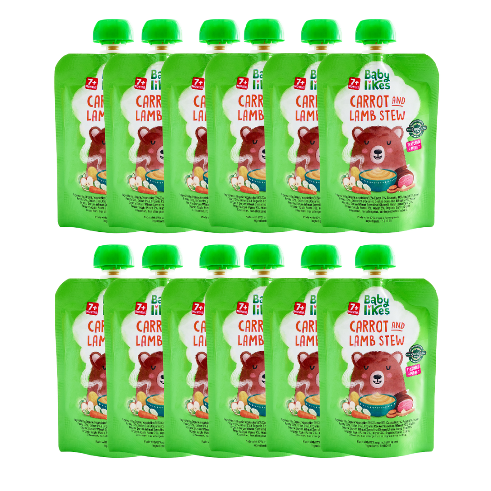 Buy Babylikes - Halal Baby Puree Food Pouch - Carrot And Lamb Stew ...