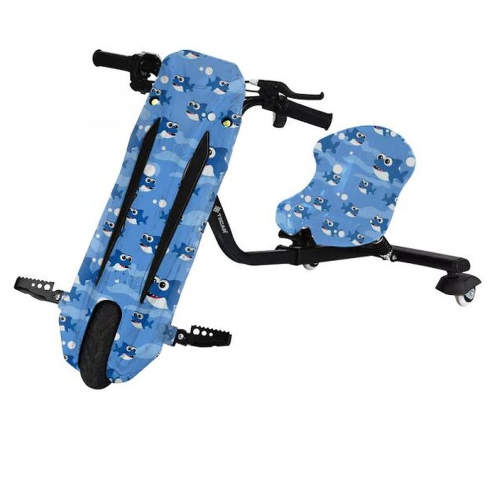 Buy Tecar - 3 Wheels Electric Drift Scooter - Snoopy Shark - 250 W - 36 ...