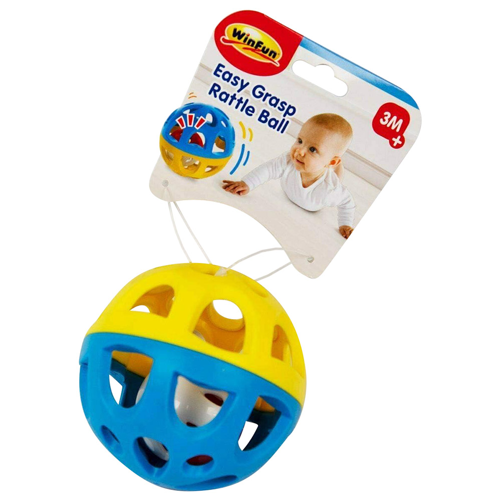 Buy Winfun - Easy Grasp Rattle Ball in UAE | Mumzworld