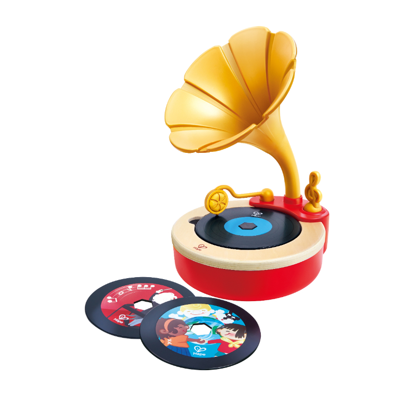 Buy Hape - Tune Time Phonograph Musical Toy - Multicolor in UAE | Mumzworld