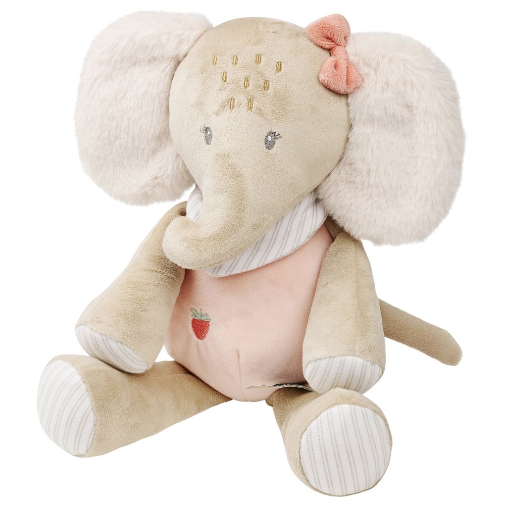 Buy Nattou - Flo, Ernest & Oli Cuddly Toy - Elephant in KSA | Mumzworld