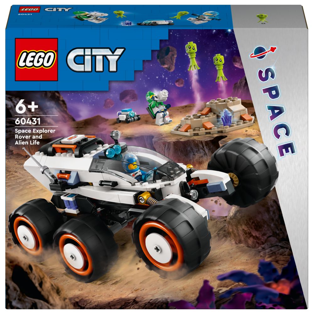 Buy Lego - 60431 Space Explorer Rover And Alien Life Building Playset ...