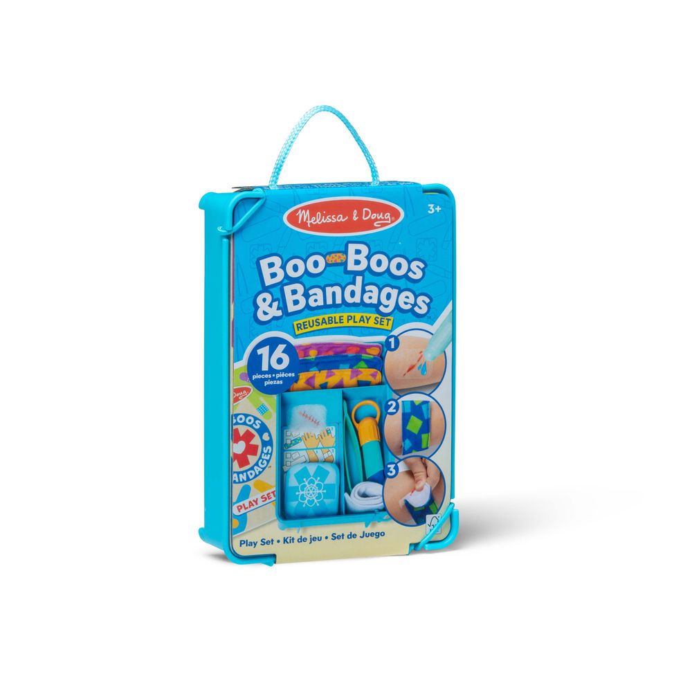 Buy Melissa & Doug Boo-Boos & Bandages First Aid Pretend Playset ...