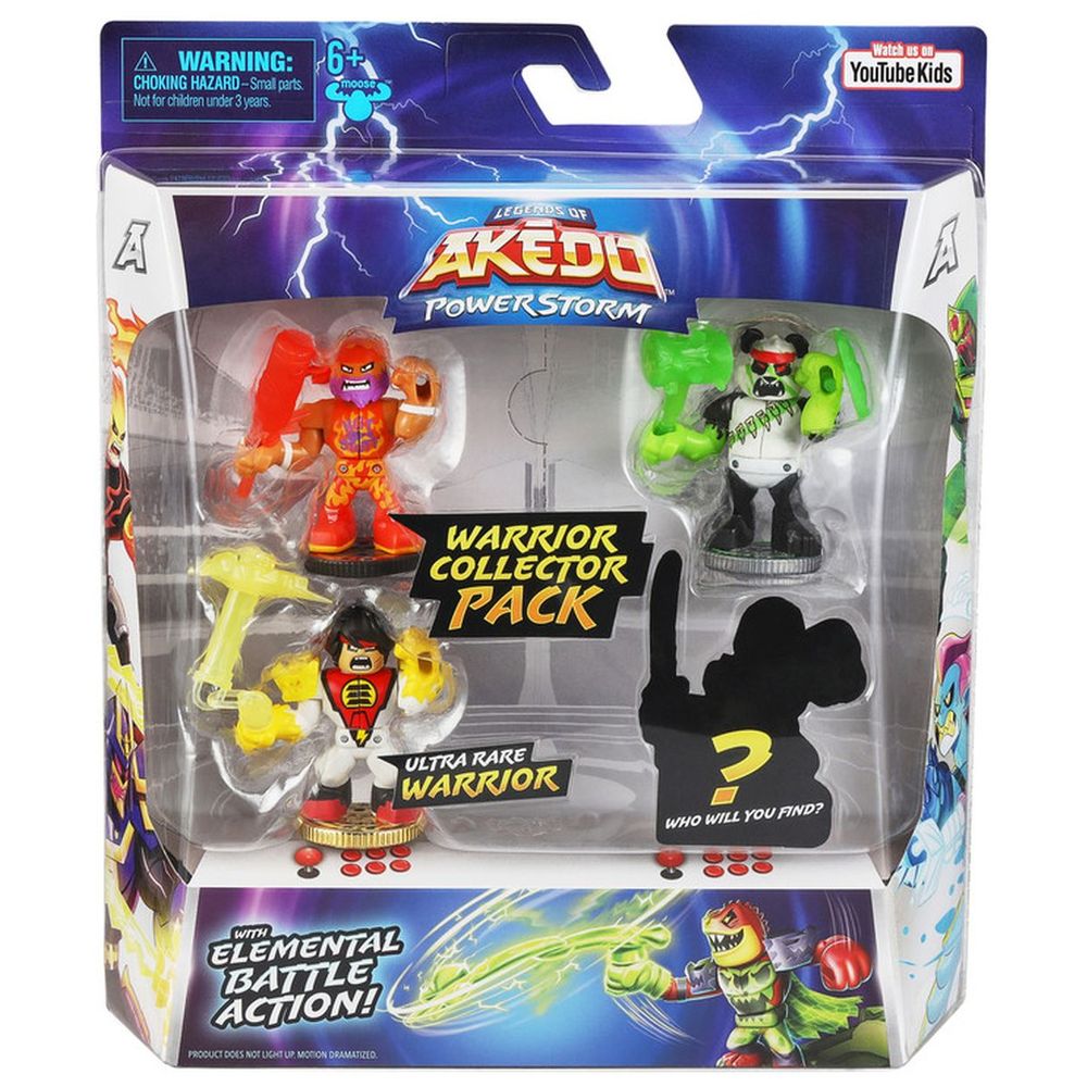 Buy Akedo - Warrior Collector Action Figure Set in UAE | Mumzworld